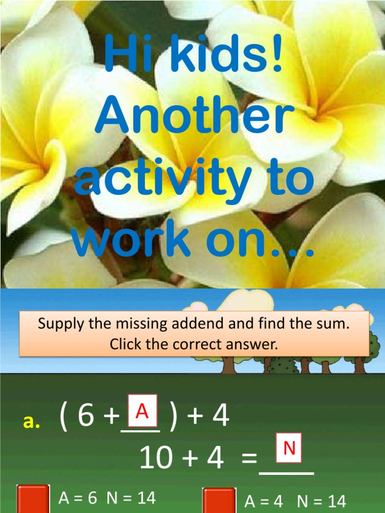 MTAP-Grade 1-ADDITION Grouping PROP of ADD Exercise 3 | PDF