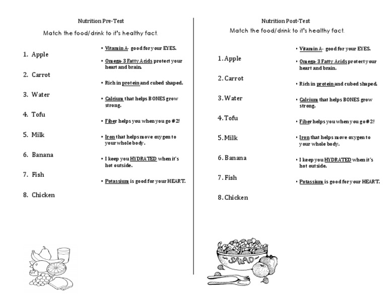 Nutrition - Teaching Tests | PDF | Cooking, Food & Wine | Wellness