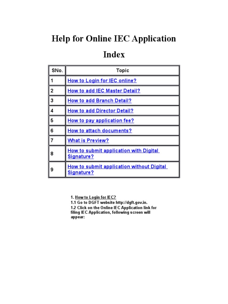 Help for Online IEC Application | Cheque | Computing