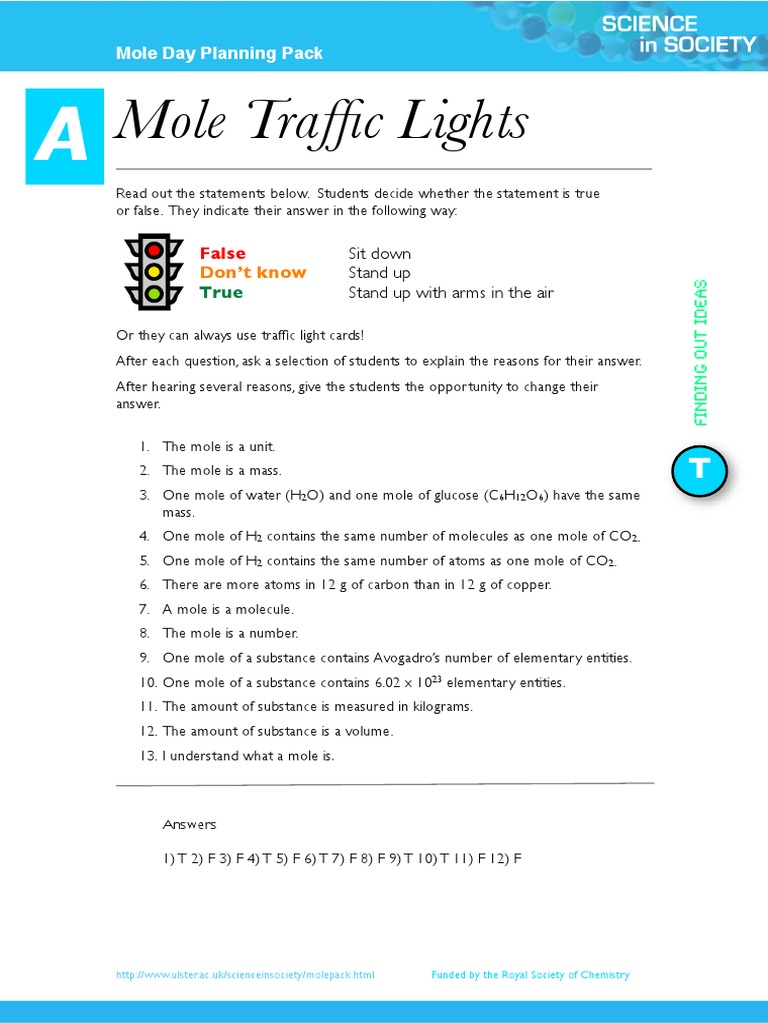 Mole Games | PDF | Mole (Unit) | Physical Universe