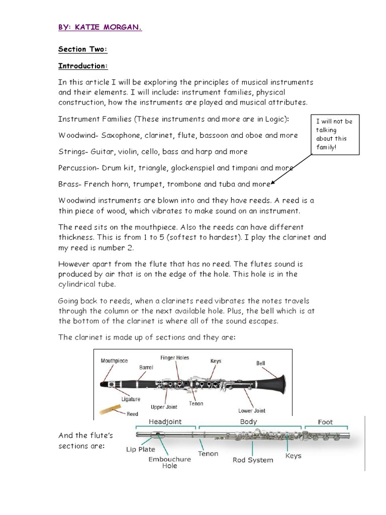 Section Two | PDF | Harmonic | String Instruments