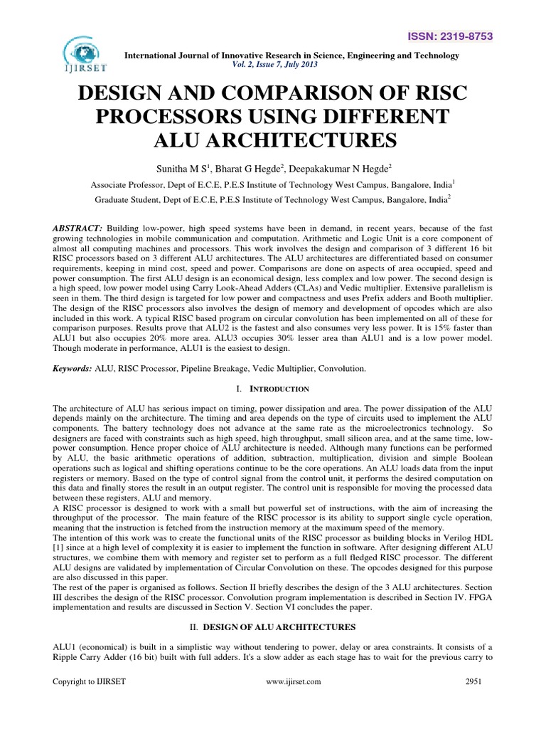 51 - Design | PDF | Instruction Set | Central Processing Unit