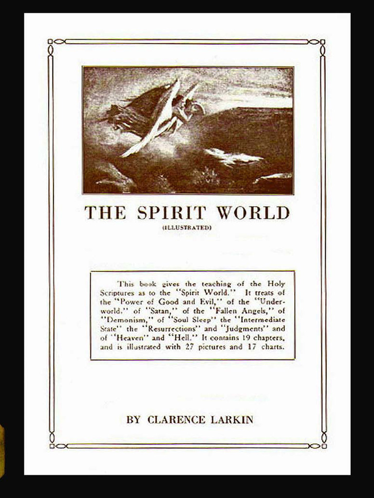 The Spirit World Illustrated Clarence Larkin 1921 | PDF | Religious ...