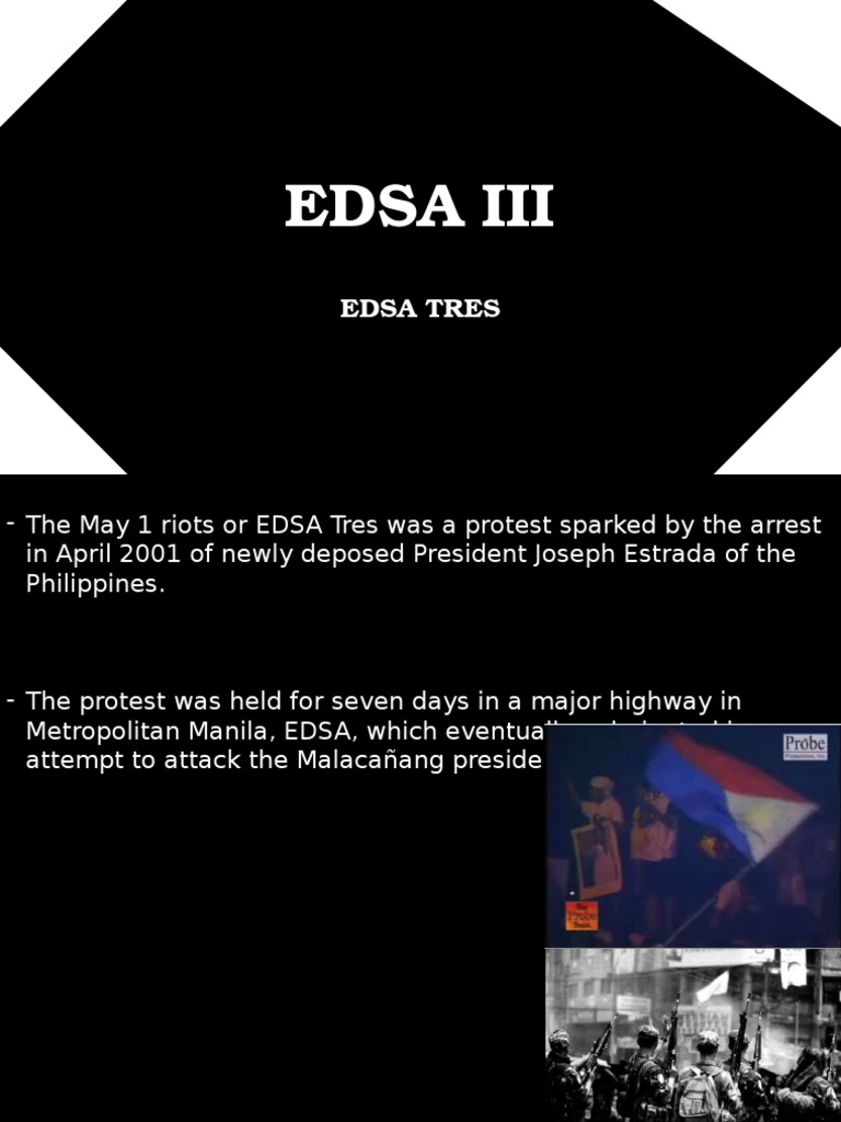 Edsa Iii | PDF | Philippines | Social Movements