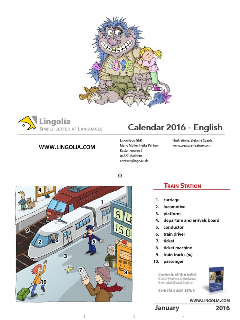 Lingolia 2016 en PDF | PDF | Deportes | Transporte