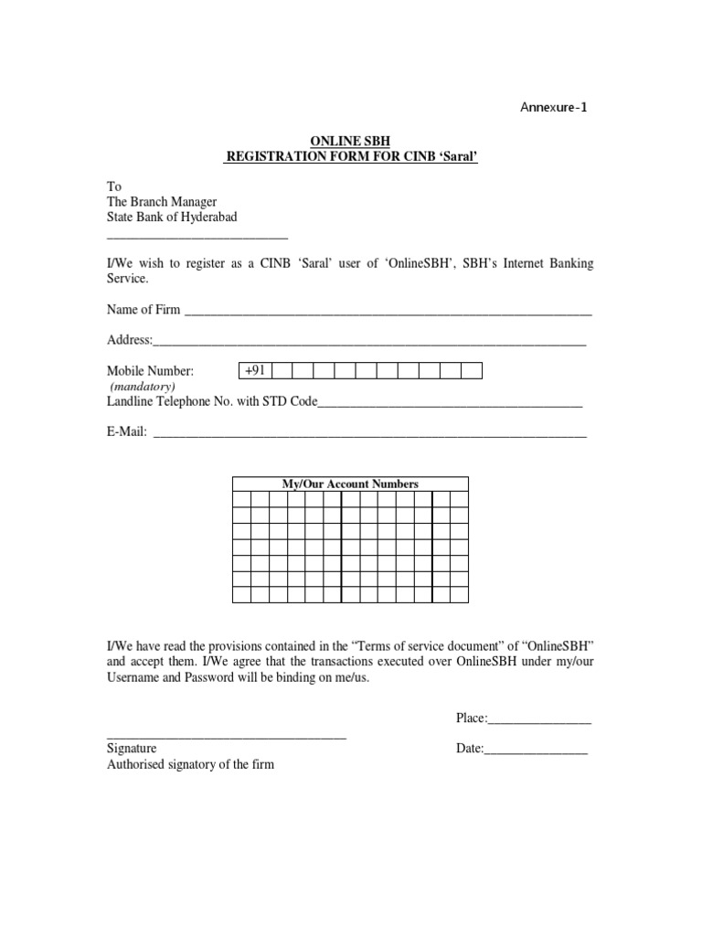 SBI Saral Online Registration Form | PDF | Computer Security | Security