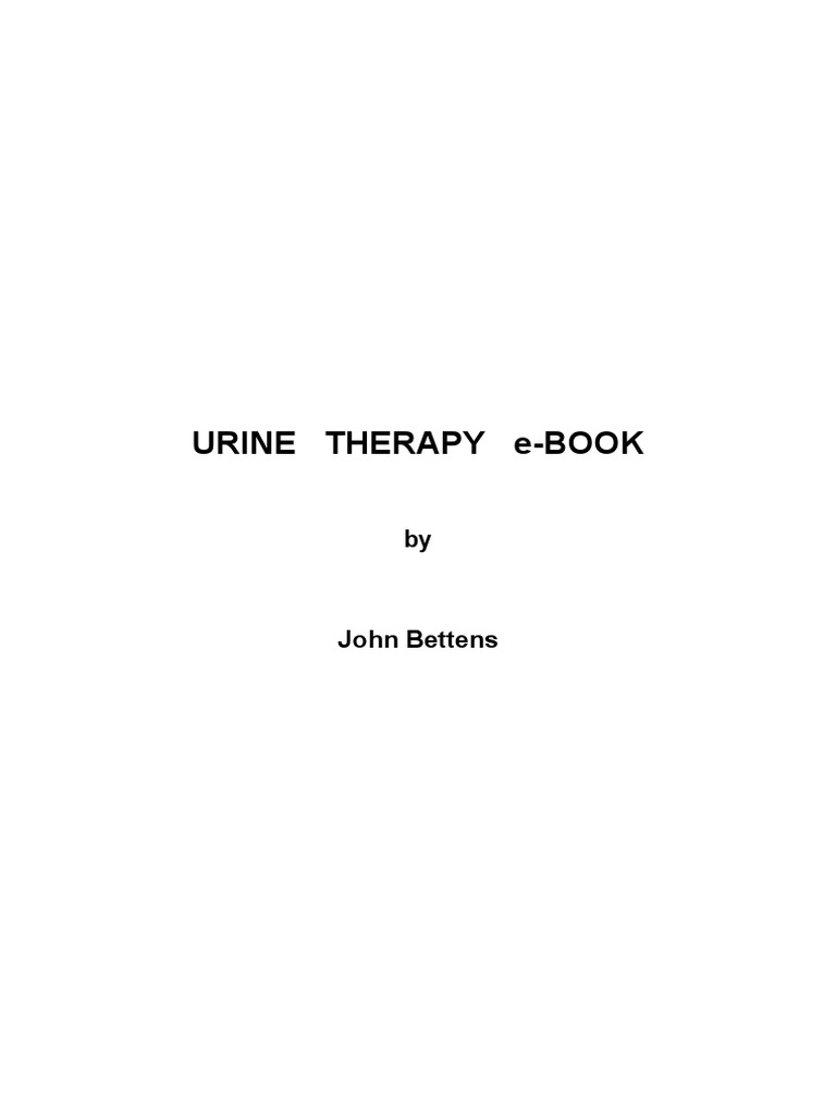 Urine Therapy | PDF | Kidney | Urine