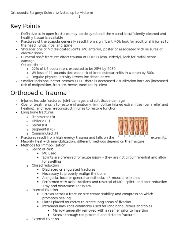 Schwartz Ortho Notes | Knee | Ankle