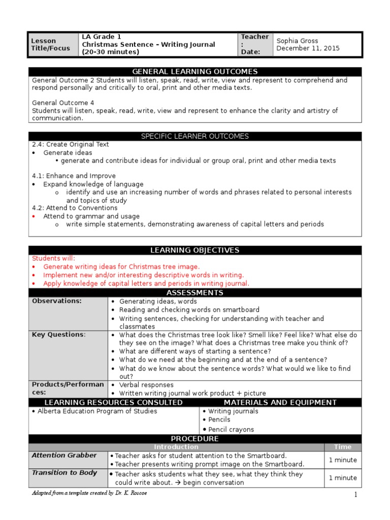 La Writing Journal | PDF | Brainstorming | Educational Assessment