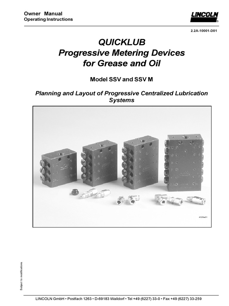 SSV Divider Valves | PDF | Bearing (Mechanical) | Valve