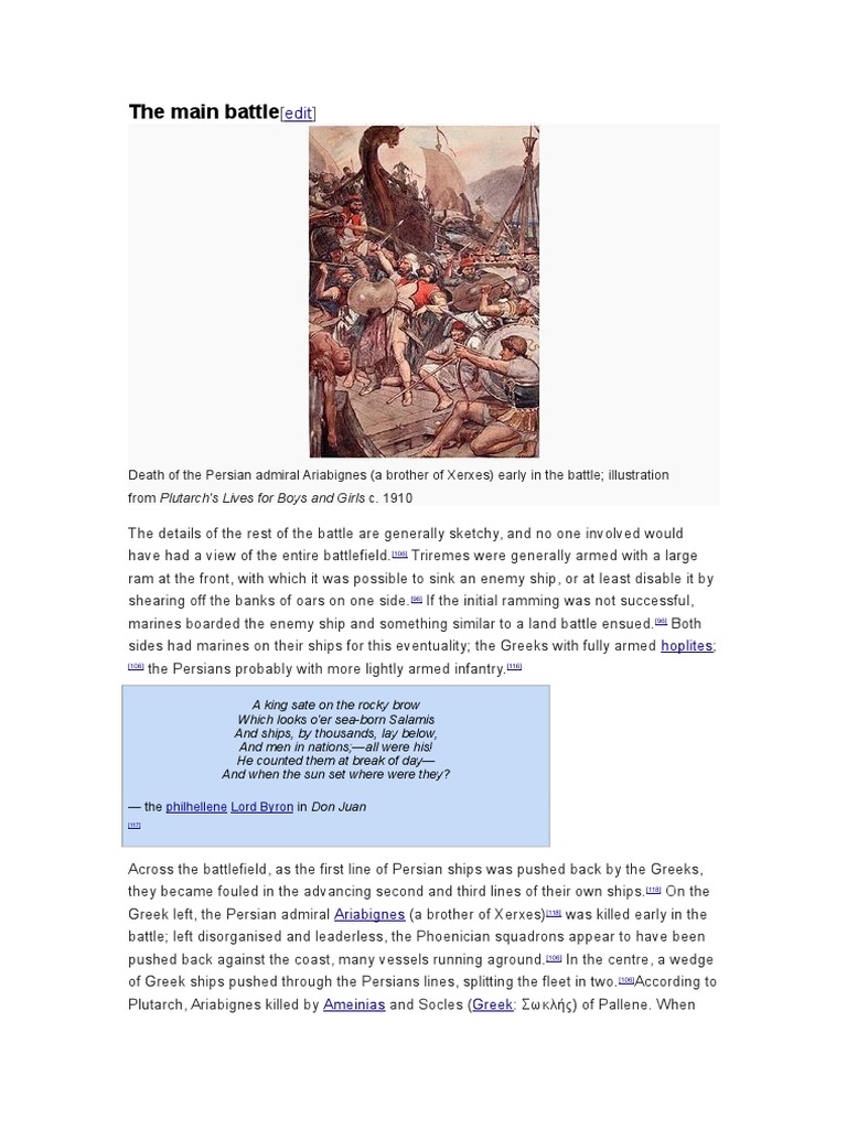 Battle of Salamis Part 12 | PDF | Warfare Of Antiquity | Military ...