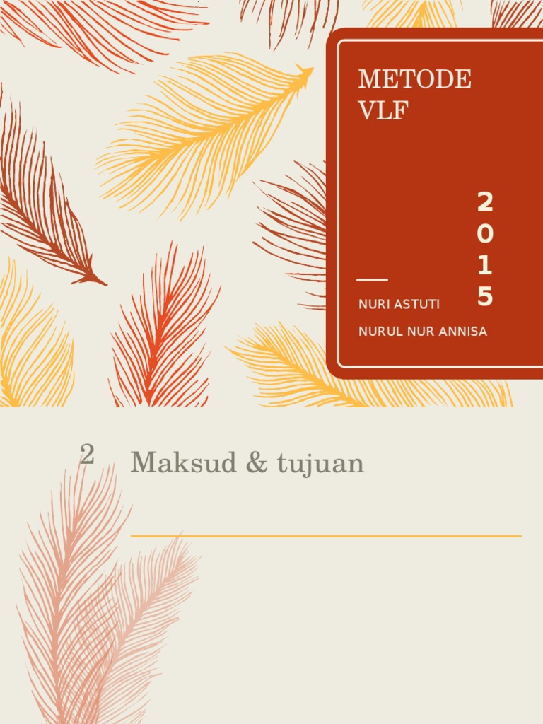 Metode VLF (Very Low Frequency) | PDF