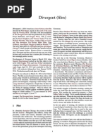 Divergent | PDF | Divergent (Novel)