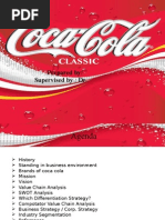 Coca Cola Value Chain Analysis: Inbound Logistics | PDF | Coca Cola ...