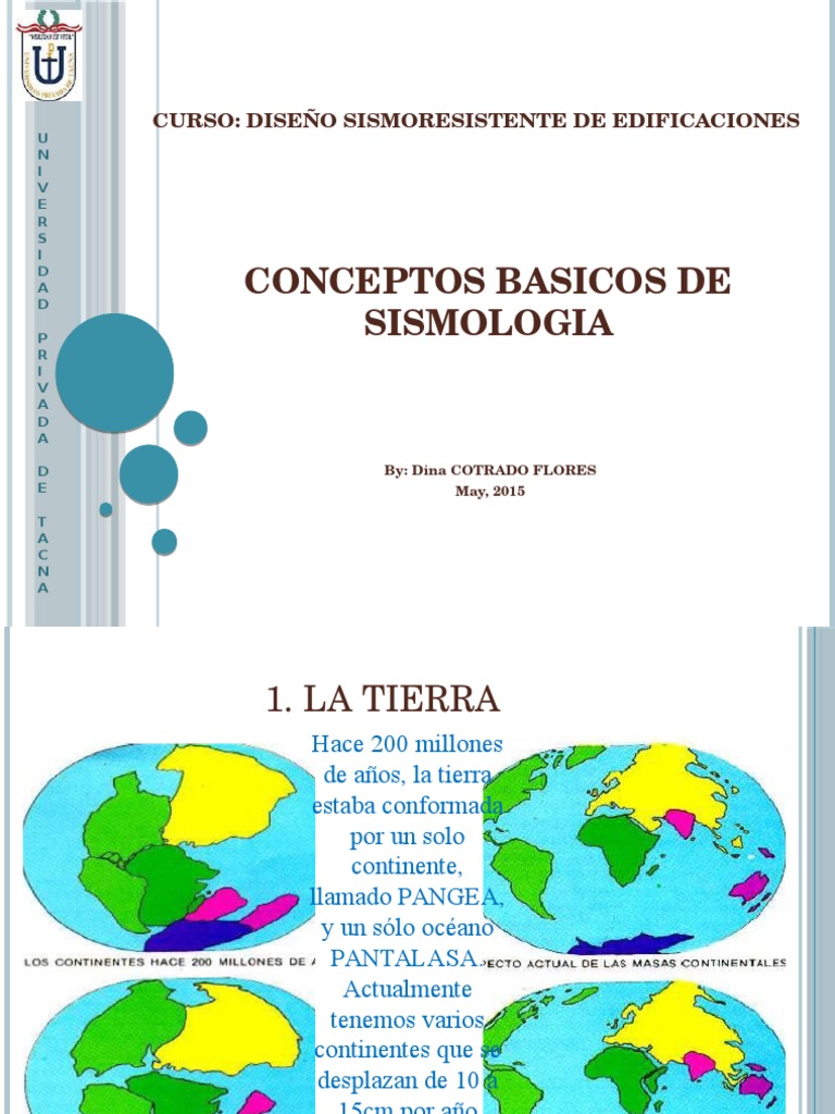Conceptos Basicos de Sismologia | Temblores | Sismología