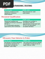 API 1104 Acceptance Criteria | PDF | Nondestructive Testing | Welding