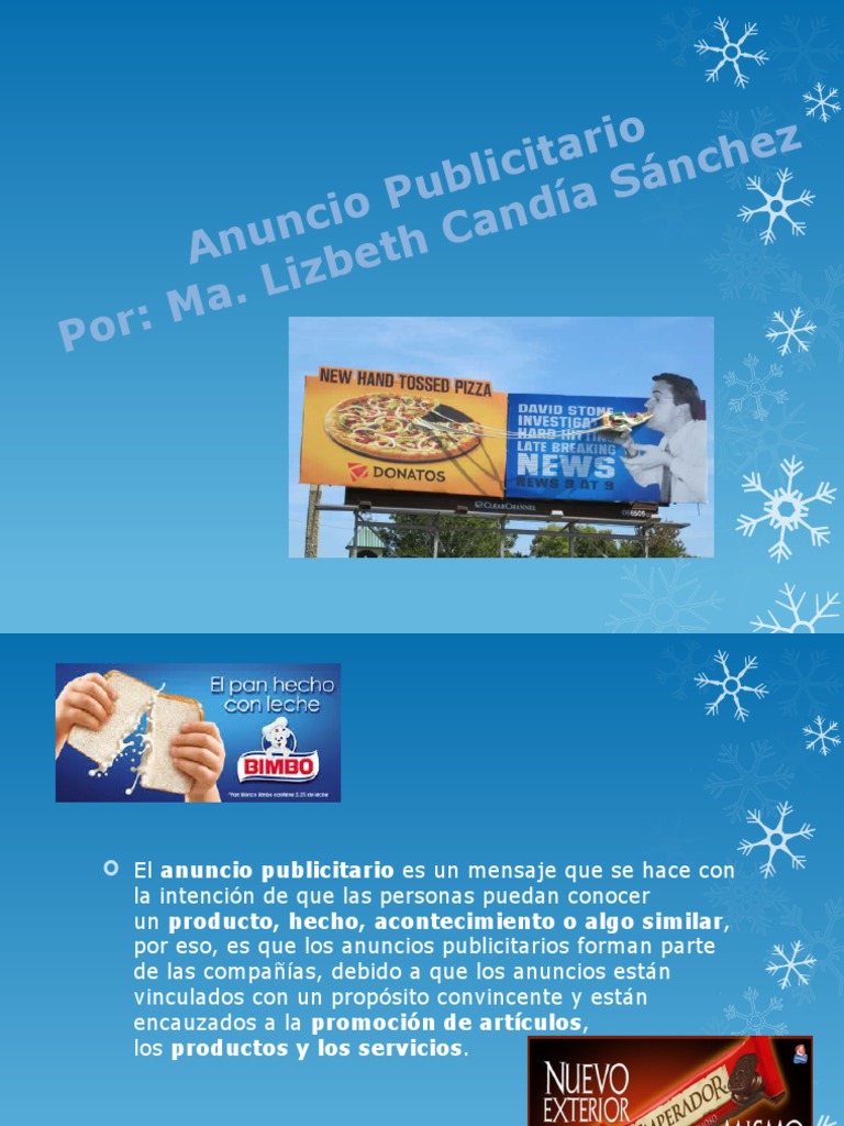 Anuncio Publicitario | PDF | Anuncio de televisión | Publicidad
