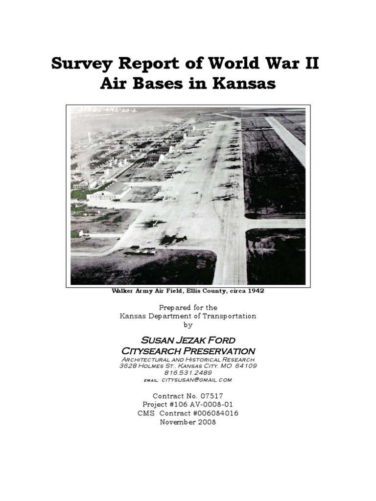 Kansas Army Air Bases | PDF | Kansas | United States Army Air Forces
