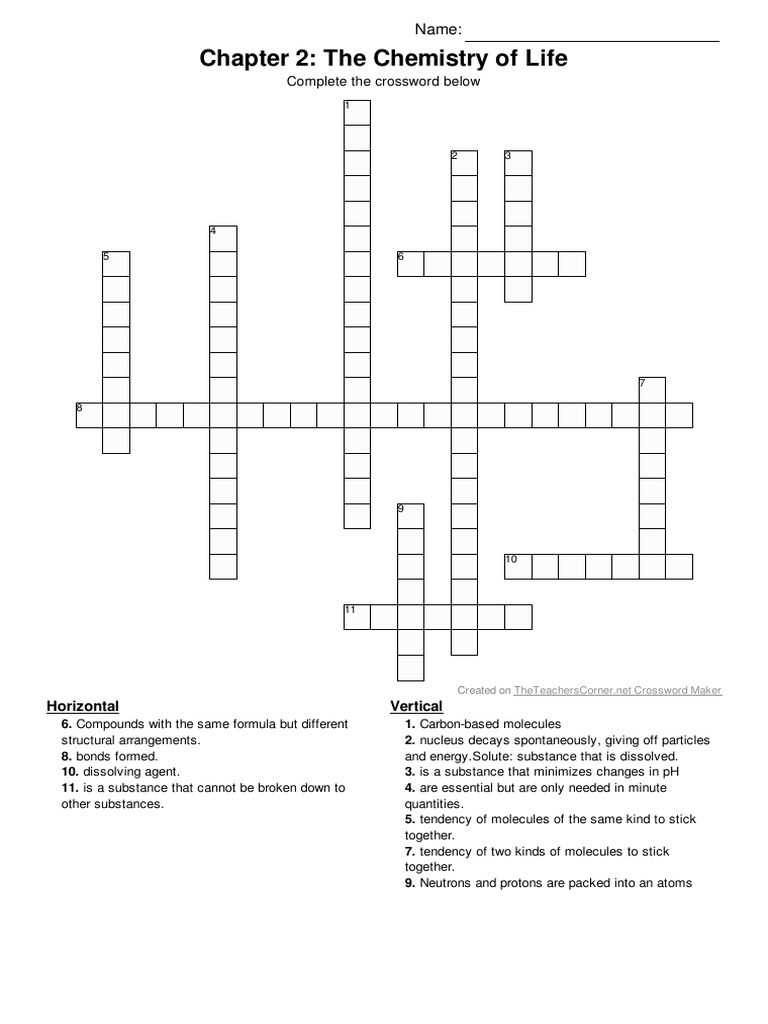 Chapter 2 - The Chemistry of Life | PDF