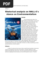Ecocritical Analysis of Wall-E - Criticizing Consumerism ...