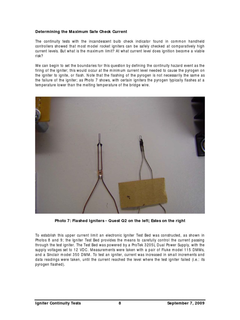 Igniter Part 3 | PDF | Flash (Photography) | Variance
