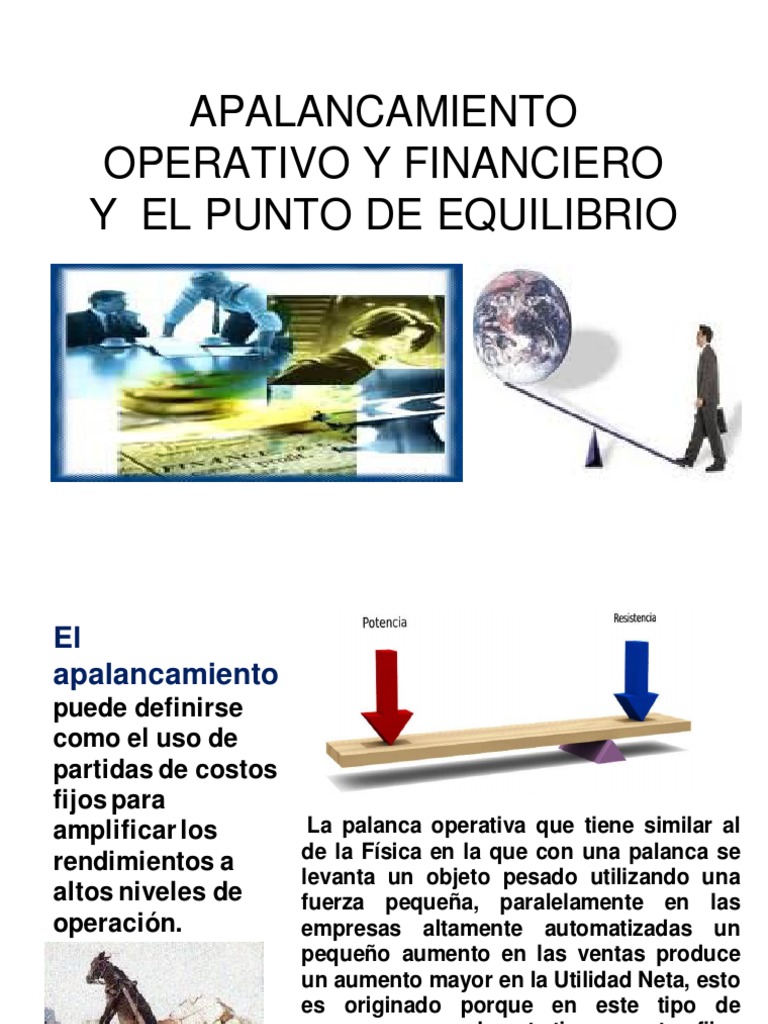 8 - Apalancamiento+Operativo+y+financiero PDF | PDF | Apalancamiento (Finanzas) | Negocios ...