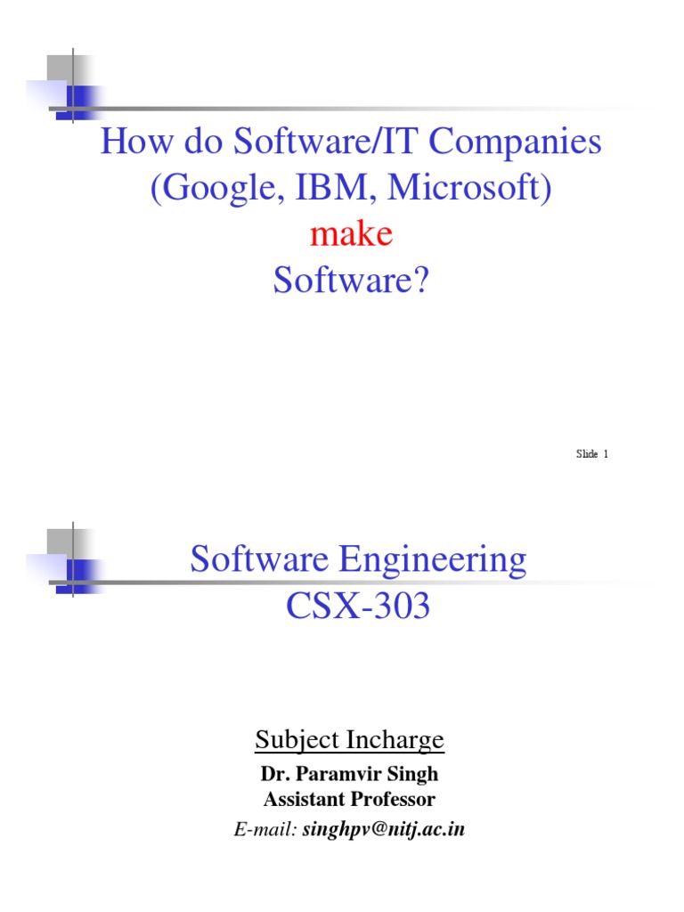 Introduction To Software Engineering | PDF | Software | Computer Science