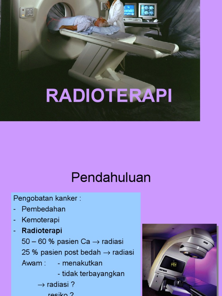 RADIOTERAPI | PDF | Kesehatan Holistik | Sains & Matematika