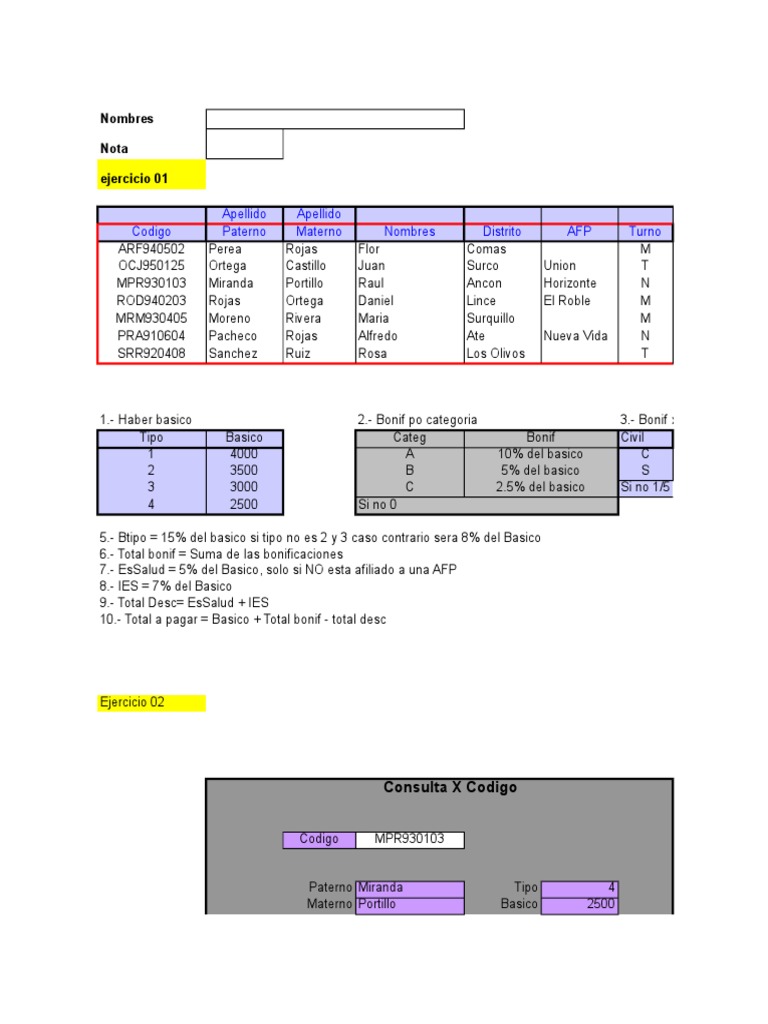 Examen de Excel basico Resuelto.xls