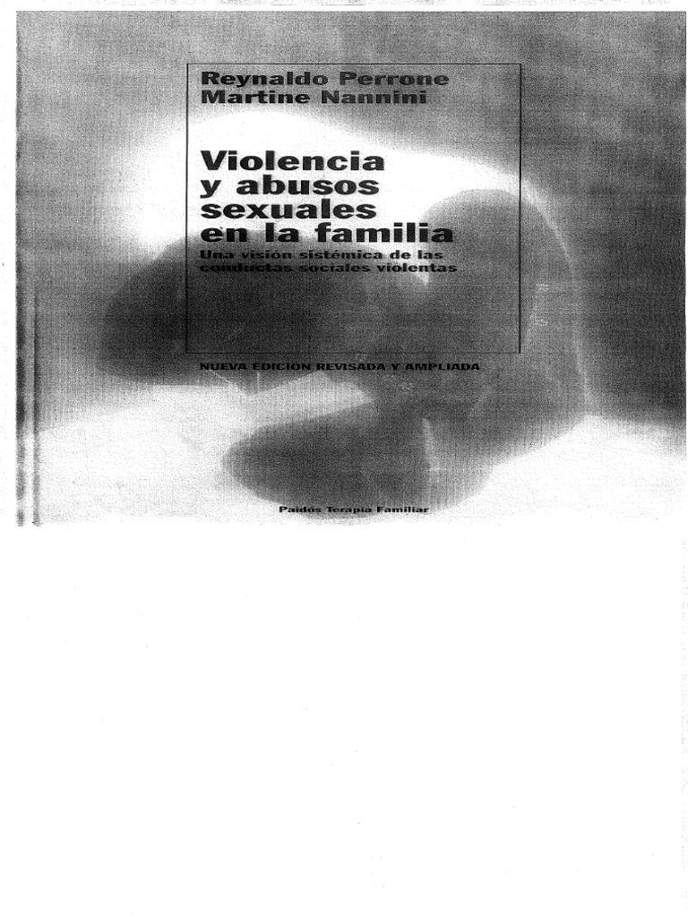 Perrone, Reynaldo y Martine Nannini - Violencia y Abusos Sexuales en La ...