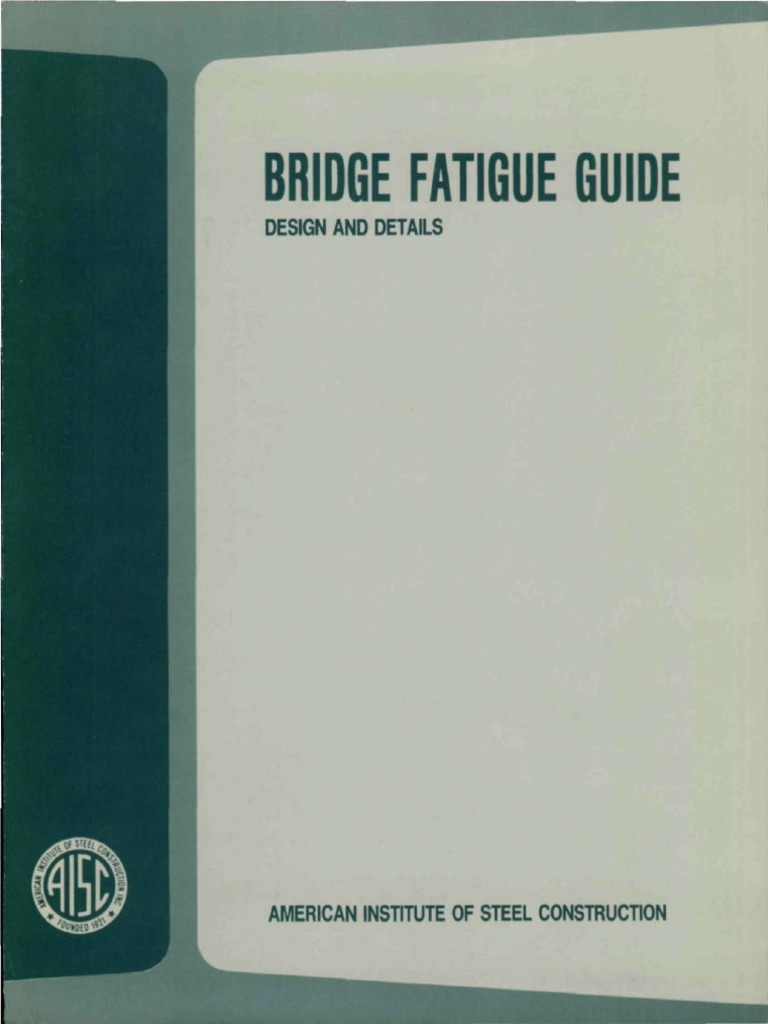 Bridge Fatigue Guide | Download Free PDF | Fatigue (Material ...