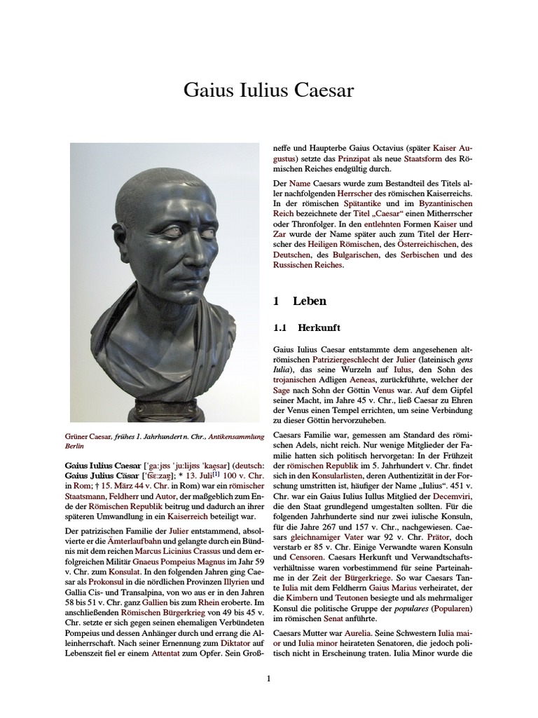 Gaius Iulius Caesar