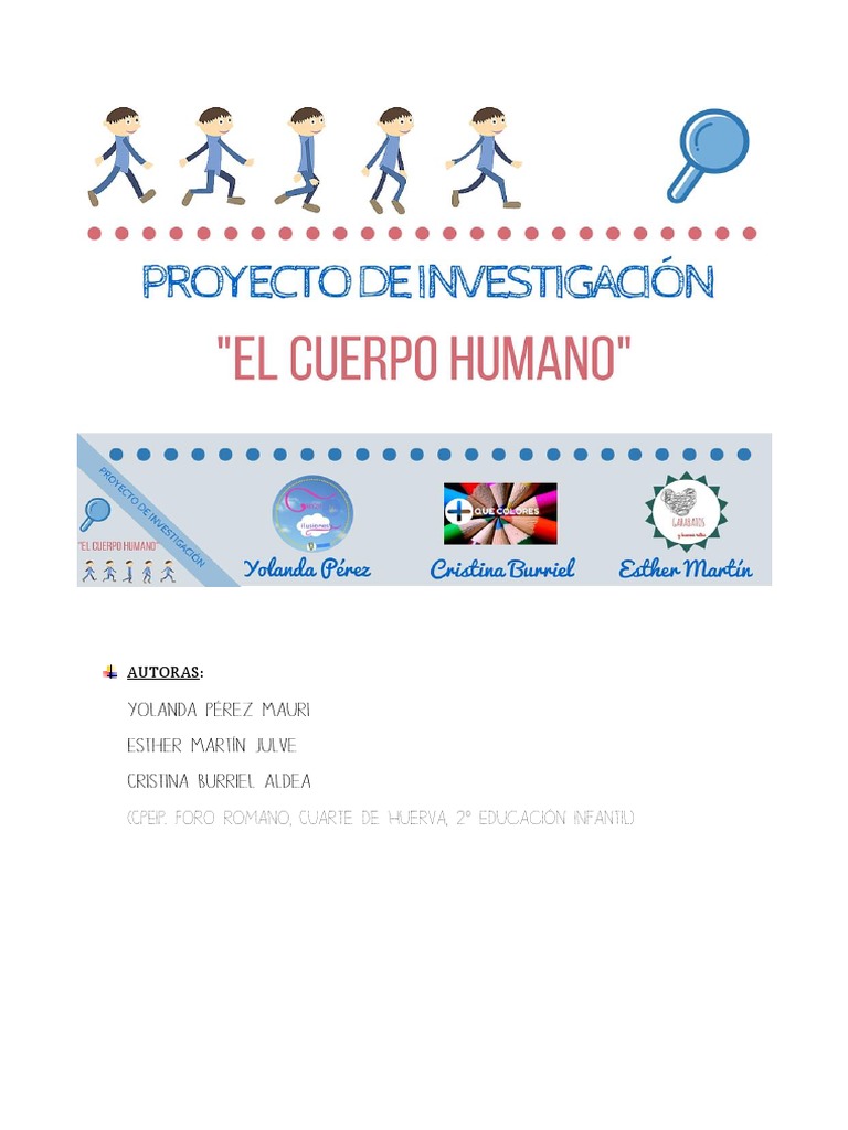 Proyecto Infantil: Explorando el Cuerpo Humano | PDF | Educación de la ...
