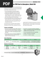 Data Sheet Enardo 950 PVRV | PDF | Valve | Pound (Mass)