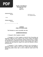 Motion To Dismiss Sample | PDF | Pleading | Complaint