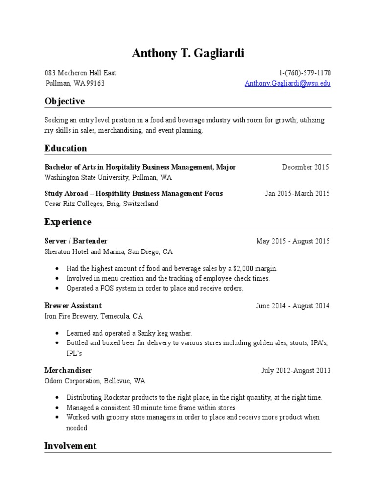 HBM Resume | PDF