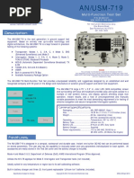TIC Tel Instruments TR 220 Transponder TCAS DME ADS B Test Set AvionTEq ...