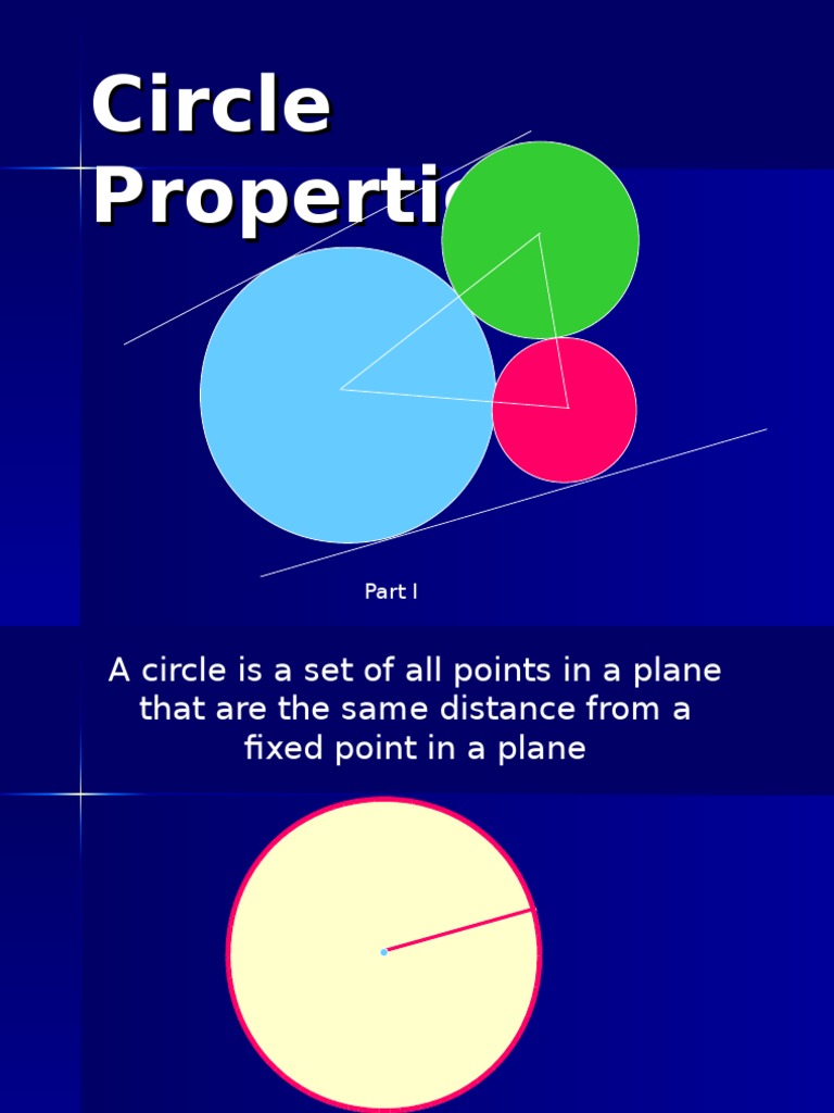 Circle Geometry Powerpoint | Download Free PDF | Circle | René Descartes