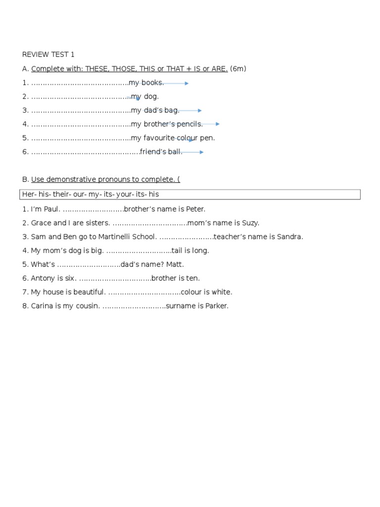 Review Test 1 | PDF