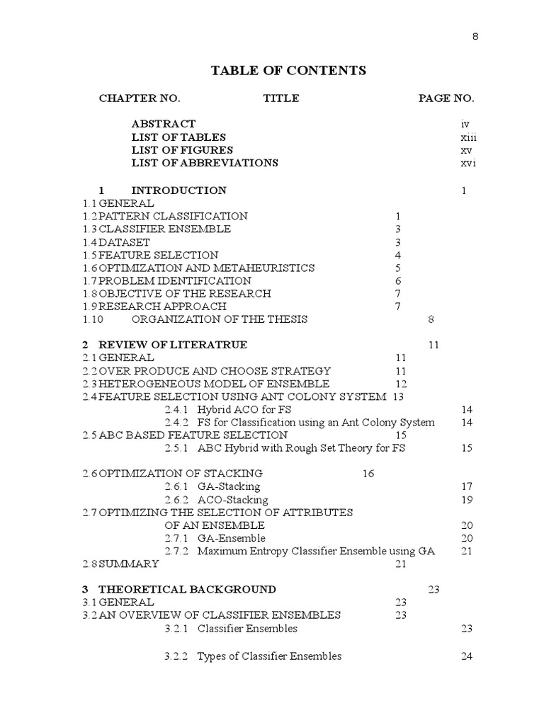 Chapter No. Title Page No. List of Tables List of Figures List of ...