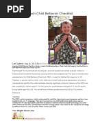 Frankl Behavior Rating | PDF | Self-Improvement