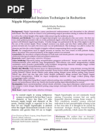 Efficacy of SMP in Gigantomastia Surgery | PDF | Medical Specialties ...