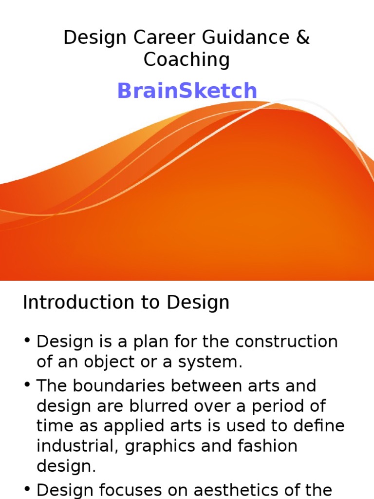 Design Career Guidance & Coaching | PDF | Design | University And ...
