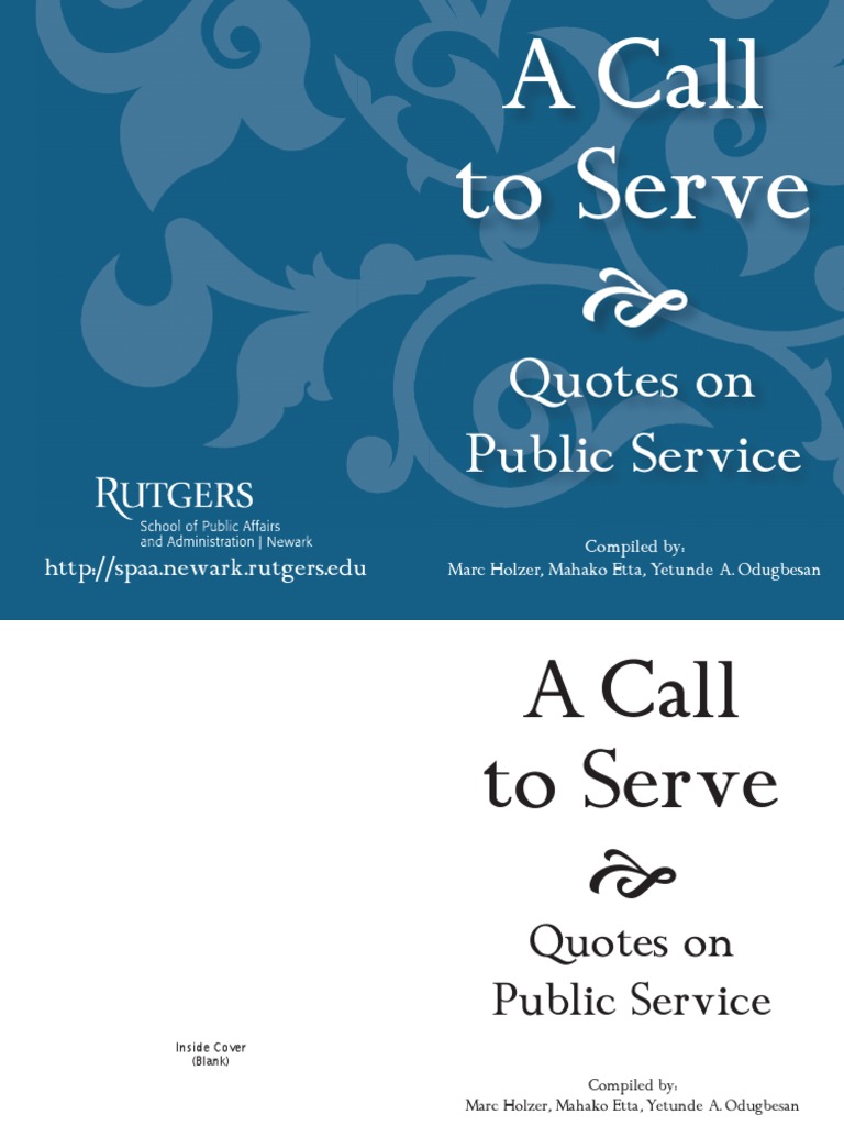 A Call to Serve - Quotes on Public Service | John F. Kennedy | Politics