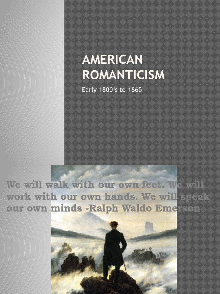 Overview of American Romanticism | PDF | Transcendentalism | Romanticism