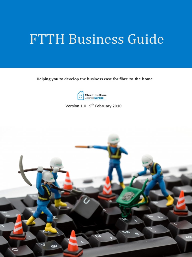 FTTH Business Guide | PDF | Fiber To The X | High Definition Television