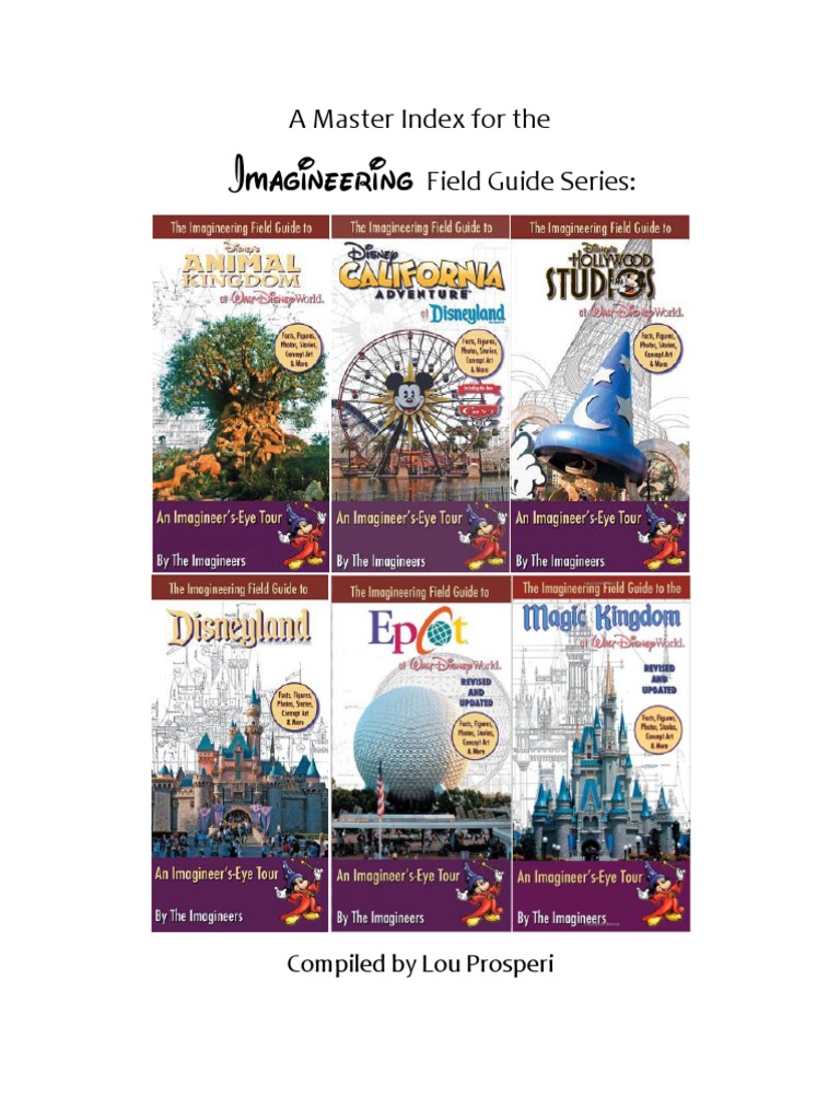 Imagineering Field Guide Master Index | PDF