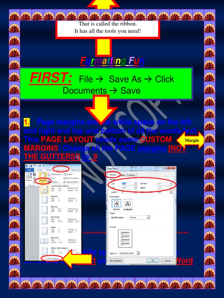 Formatting A Word Document PDF | PDF | Text | Typography
