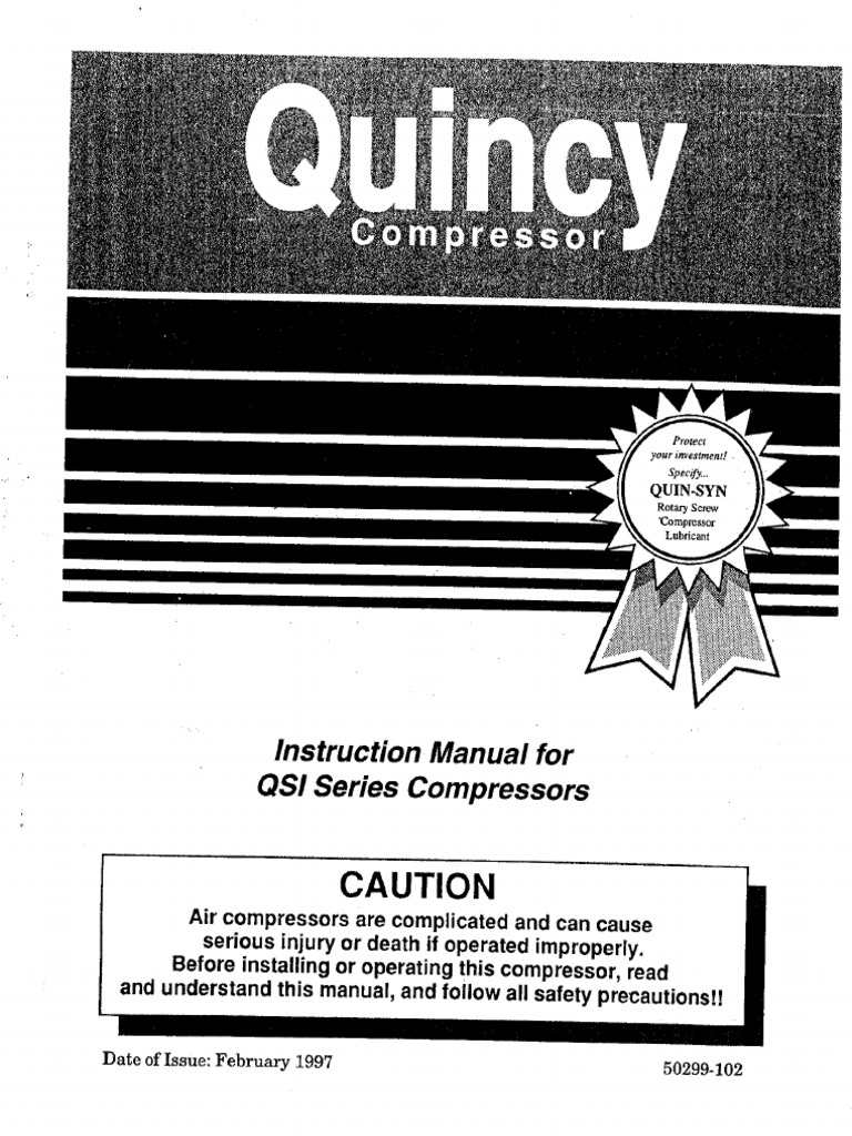 Qsi 500 - Maint & Operating Manual | PDF