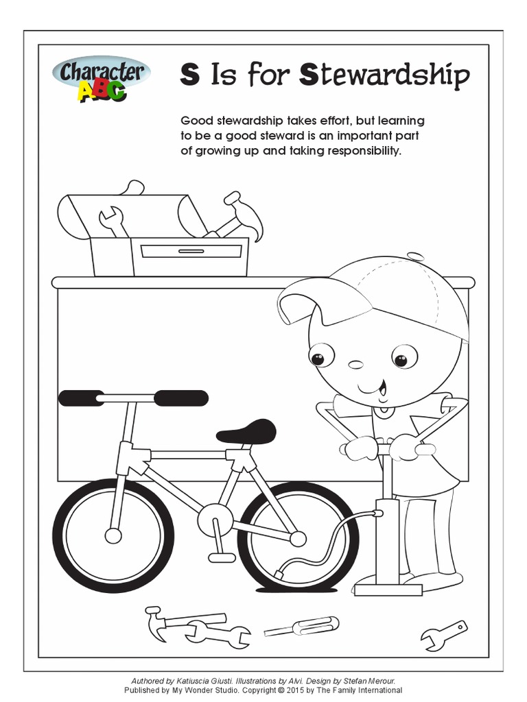 Coloring Pages Responsibility